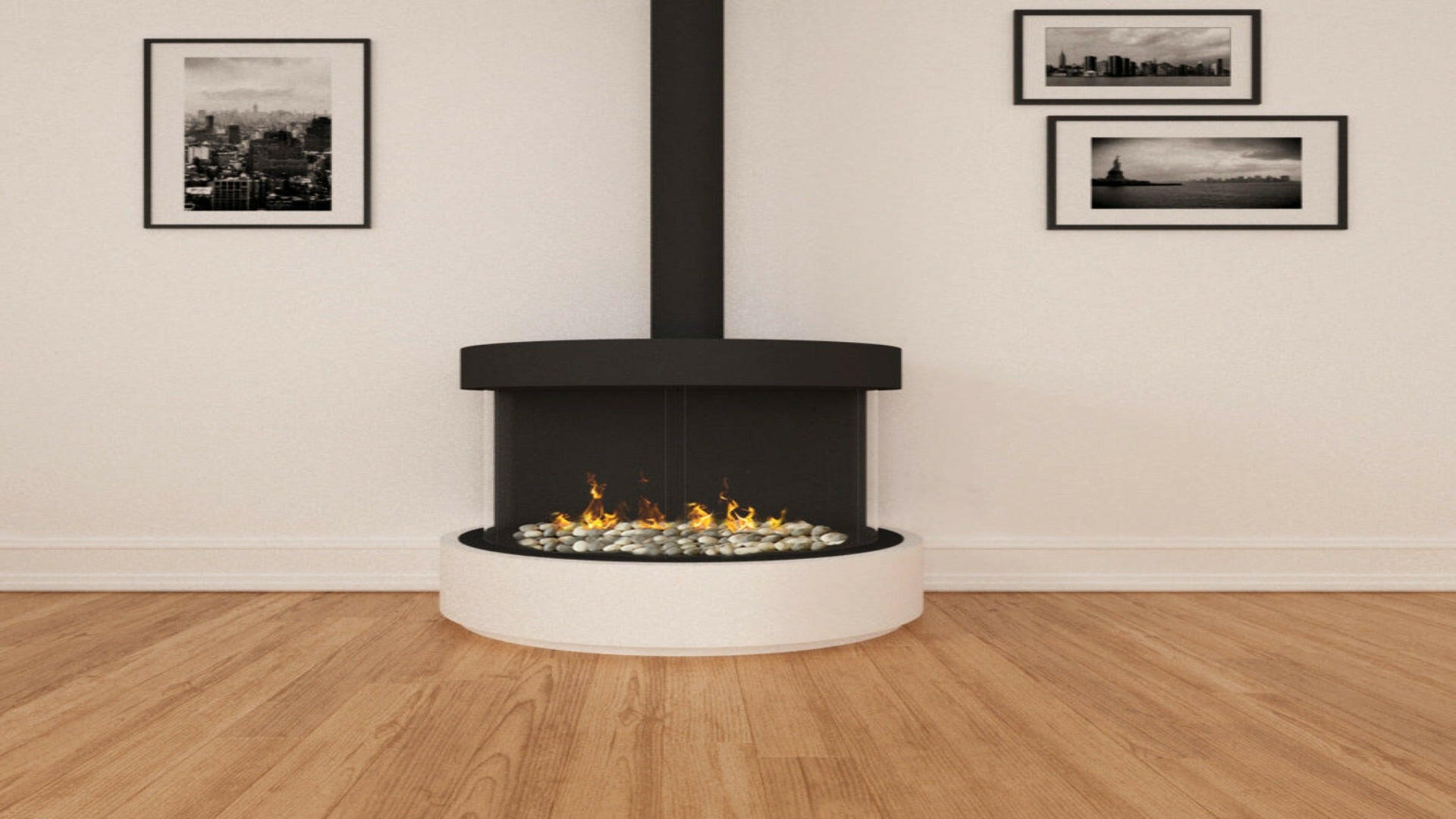 Ortal Fireplaces Mississauga (Stand Alone 270 With Hood)