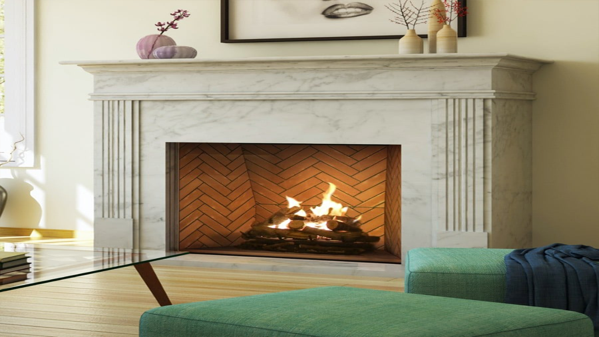 Ortal Fireplaces Mississauga (Traditional 90)
